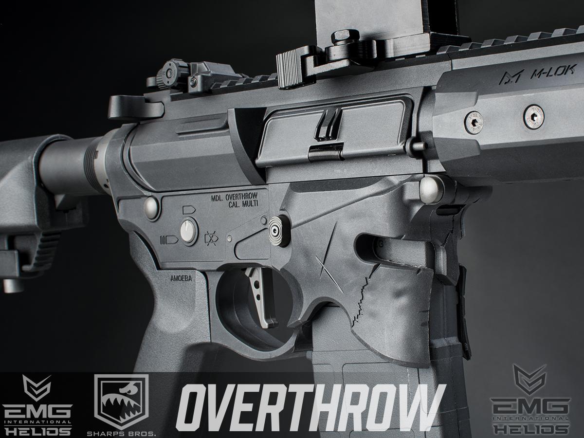 EMG Helios / Sharps Bros "Overthrow" Licensed M4 Airsoft AEG Rifle ...
