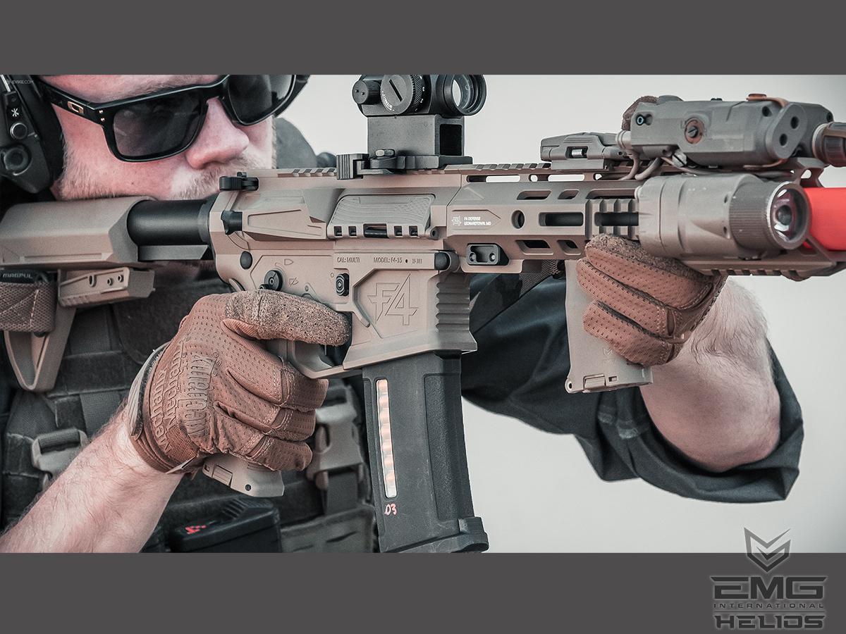 EMG Helios F4 Defense Licensed F4-15 ARS-L MLOK M4 Airsoft AEG Rifle ...
