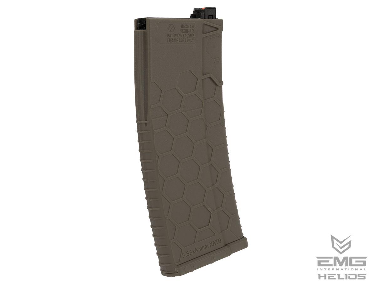EMG Helios Hexmag Airsoft 120rds Polymer Mid-Cap Magazine for M4 / M16 ...