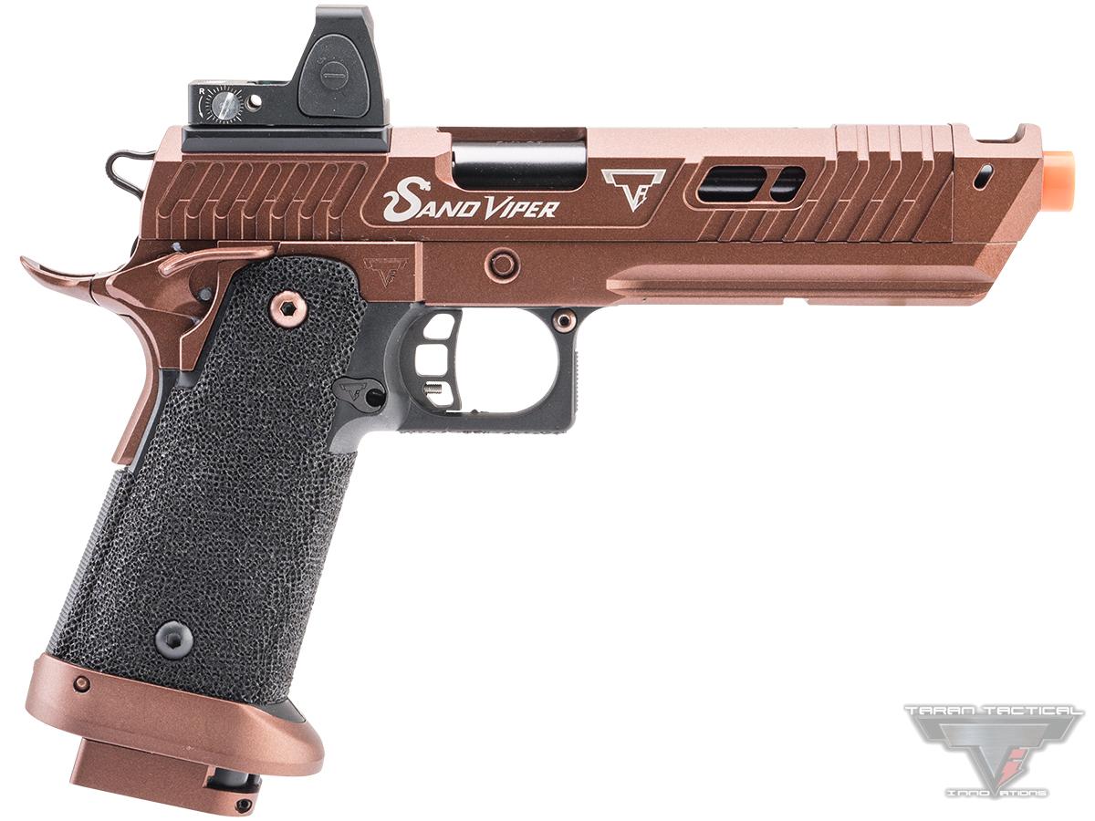 JAG Arms Taran Tactical Innovations Licensed Sand Viper Hi-CAPA Optics Ready Gas Blowback ...