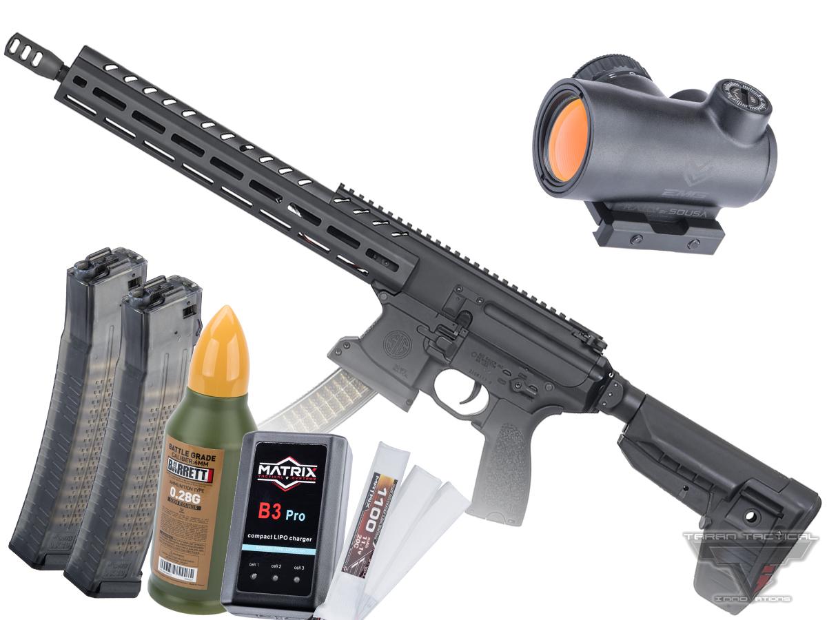 Evike.com Custom JW SIG SAUER ProForce MPX AEG w/ EMG TTI JW Suite ...