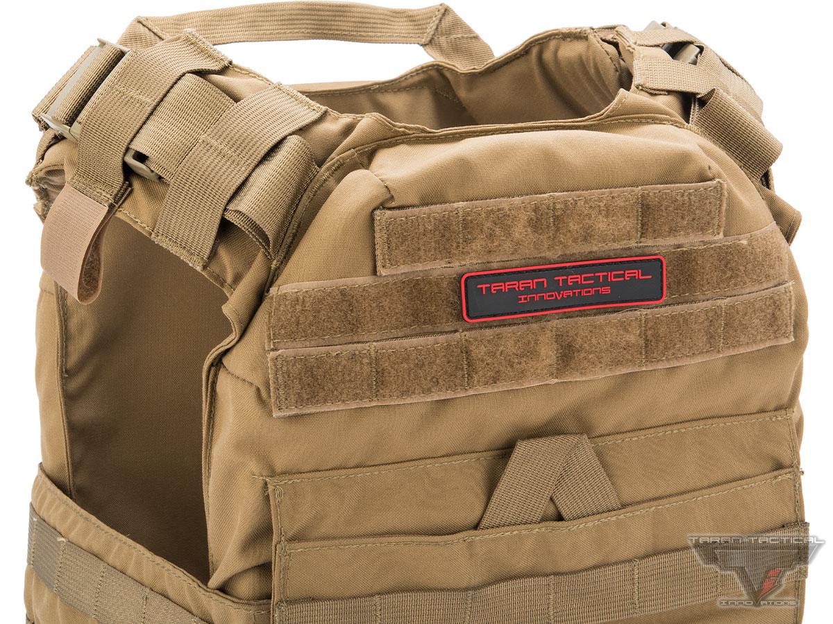 Taran Tactical Innovations PVC Red Logo Patch, Tactical Gear/Apparel ...