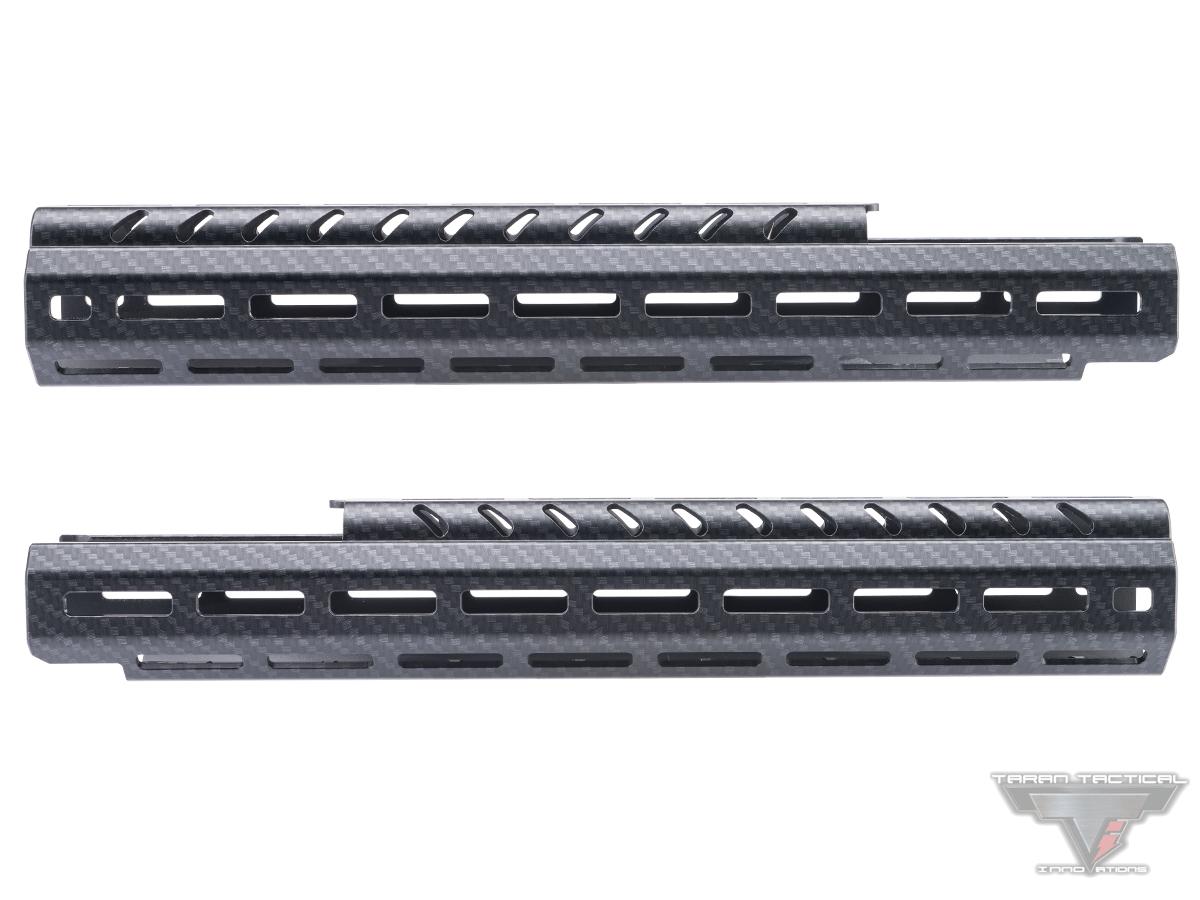 Evike.com TTI Licensed JW CNC Faux Carbon Fiber Handguard for MPX AEG ...