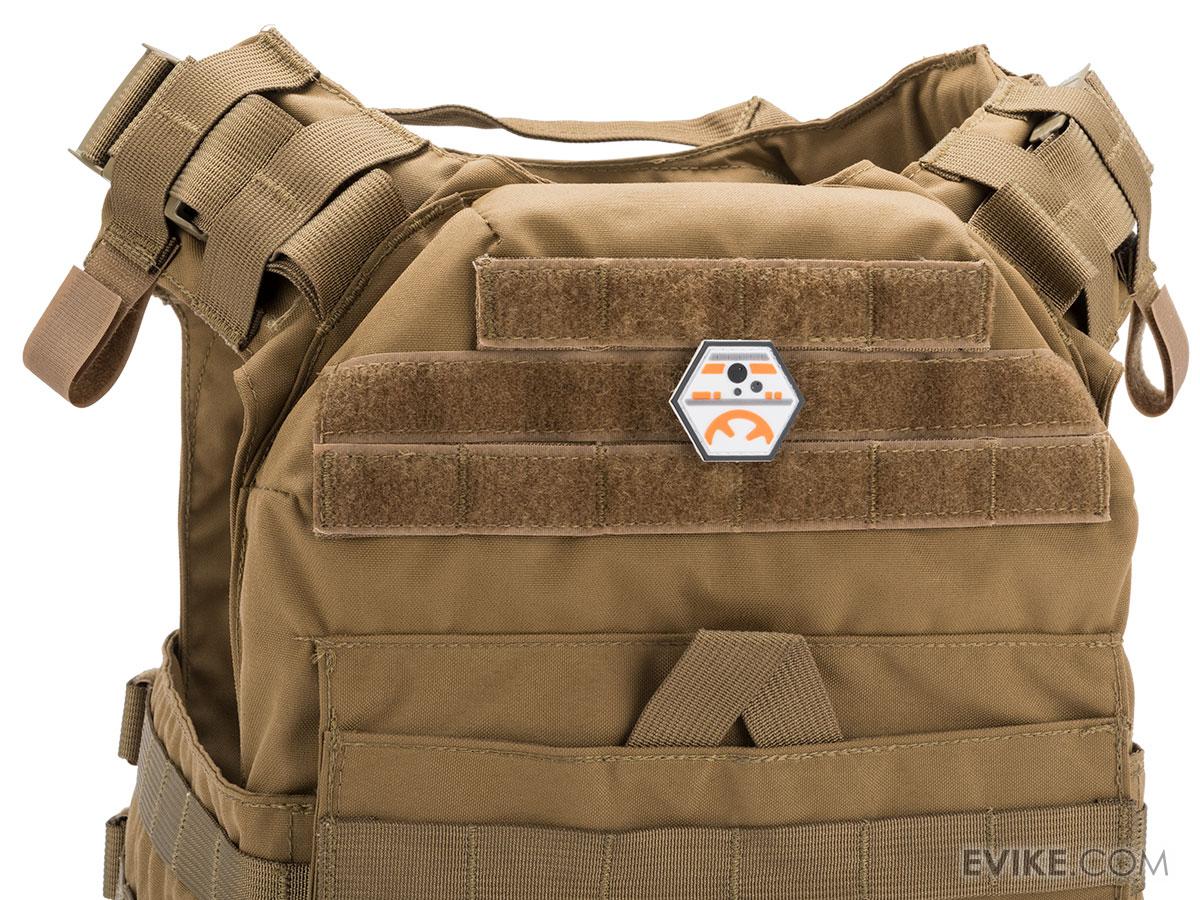 "Operator Profile PVC Hex Patch" Geek Series 3 (Style: Rolling Droid), Tactical Gear/Apparel ...