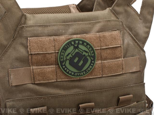 Official Licensed Evike.com Elite B.A.M.F. PVC Hook and Loop Patch - Type A, Evike Stuff, e-SWAGG