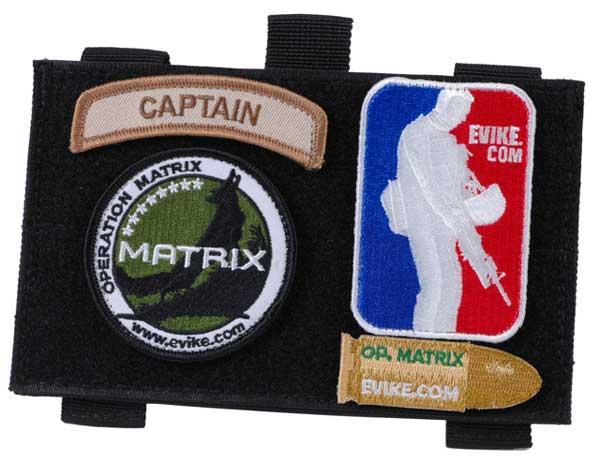 Official Licensed Evike.com "Airsoft Rated E For Everyone" Hook and Loop Patch, Evike Stuff, e-SWAGG