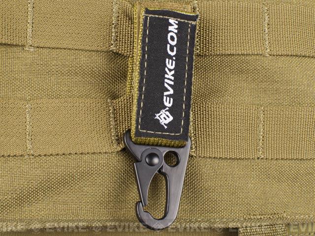Evike.com Tactical MOLLE Belt Keeper Claw Key Holder (Color: Desert ...