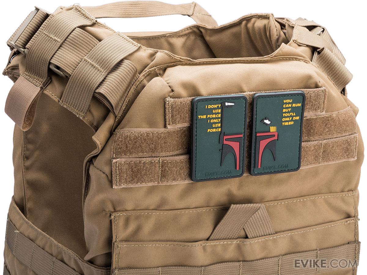 "SW Quotables" 3" x 2" PVC Morale Patch Set (Type: Bounty Hunter ...