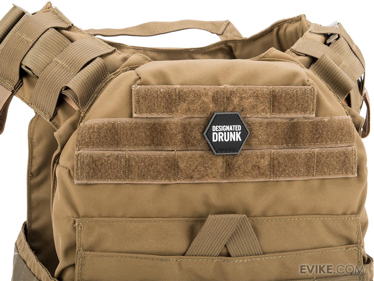 "Operator Profile PVC Hex Patch" Catchphrase Series 6 (Model: Designated Drunk), Tactical Gear ...