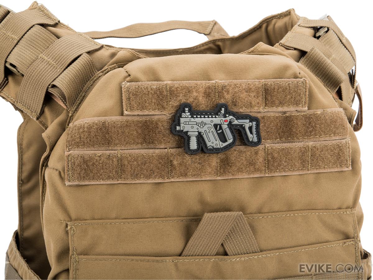 Evike.com PVC Morale Patch "Mini Gun" Series (Model: KRISS Vector ...