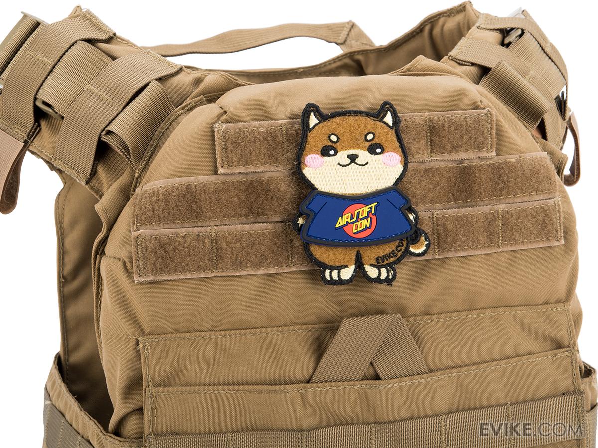 Evike.com "DOGE Gear" Hook & Loop Morale Patch (Style: AirsoftCon T ...