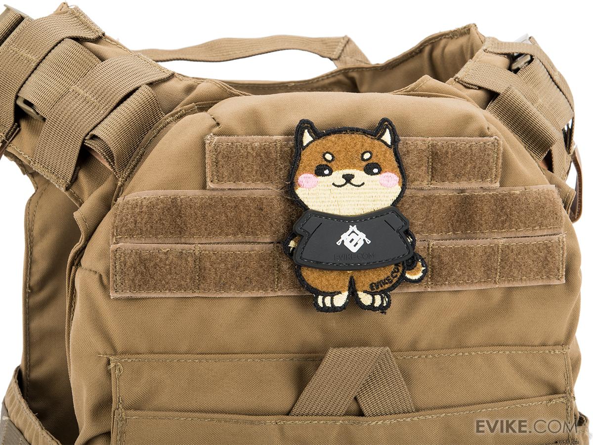 Evike.com "DOGE Gear" Hook & Loop Morale Patch (Style: Evike.com T ...