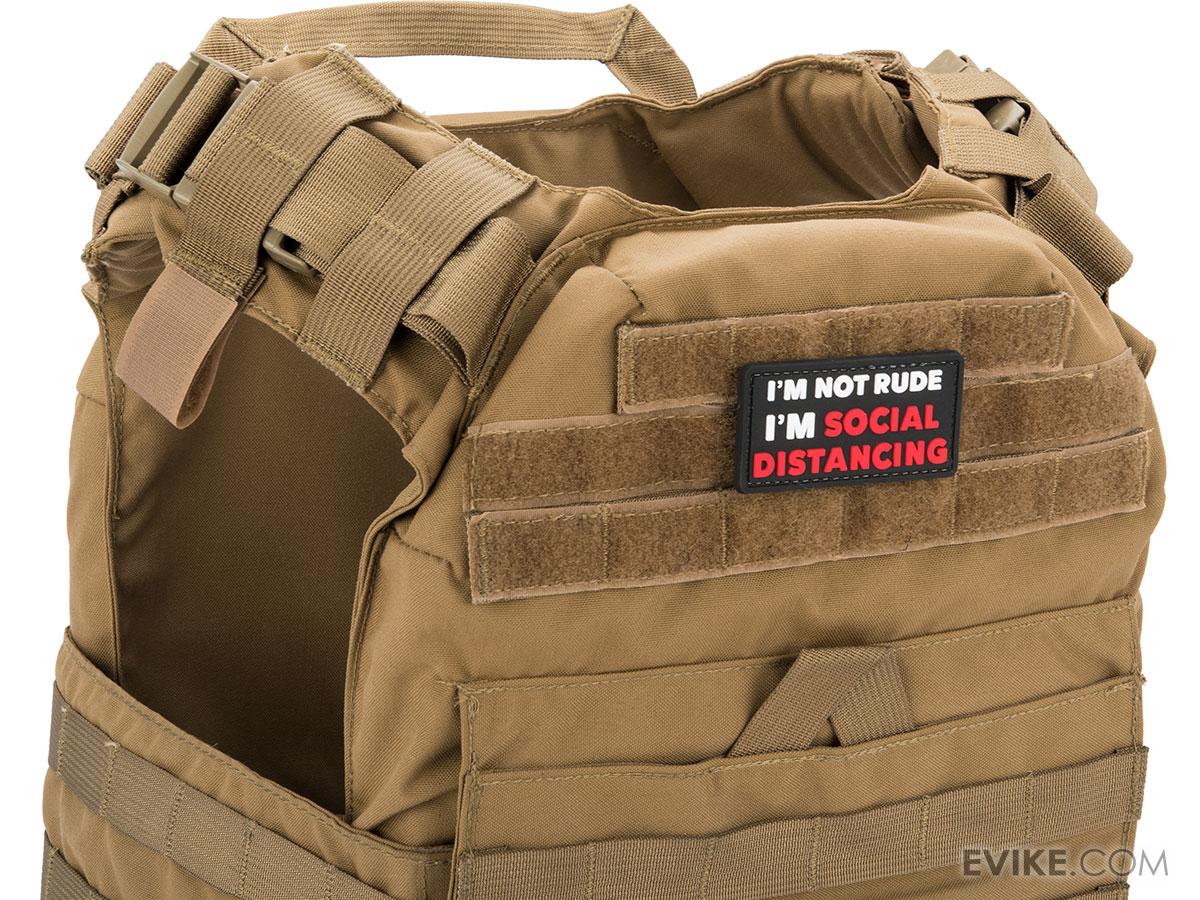 Evike.com "COVID-19 Awareness" PVC Morale Patches (Style: Social ...