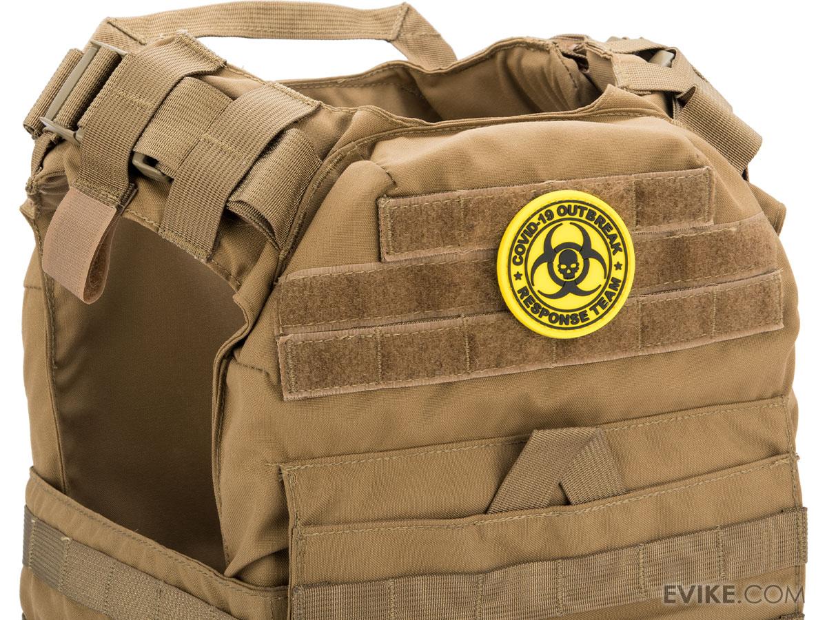 Evike.com "COVID-19 Awareness" PVC Morale Patches (Style: Outbreak ...