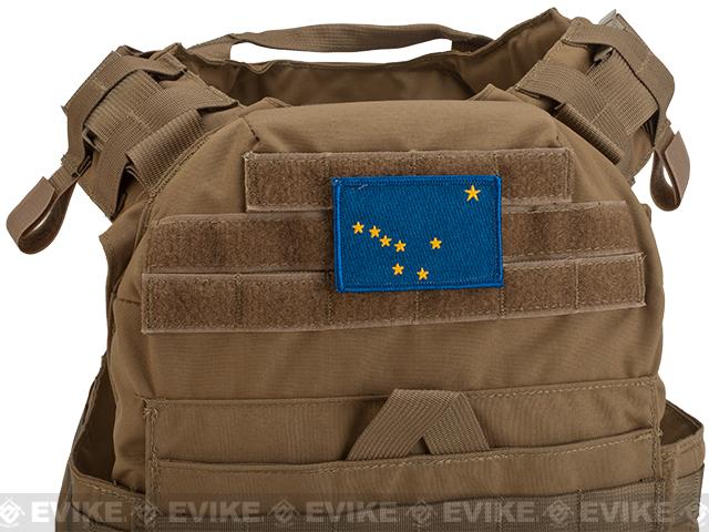 Evike.com Tactical Embroidered U.S. State Flag Patch (State: Alaska ...