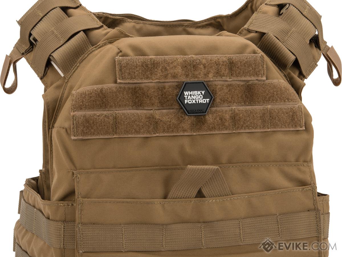 "Operator Profile PVC Hex Patch" Catchphrase Series 1 (Style: Whiskey Tango Foxtrot), Tactical ...