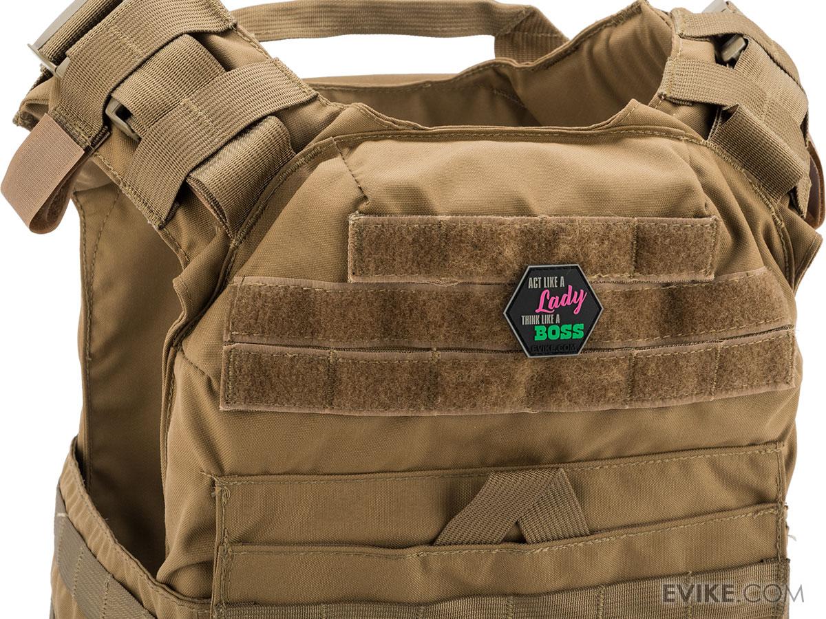 "Operator Profile PVC Hex Patch" Catchphrase Series 3 (Style: Lady Boss ...
