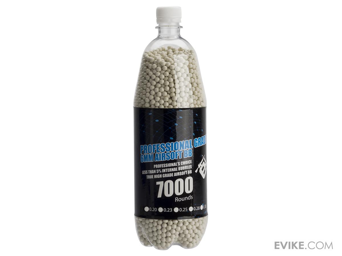 Evike Professional Grade 6mm Airsoft BBs (Weight: .20g / 7000 Rounds / White), Accessories ...