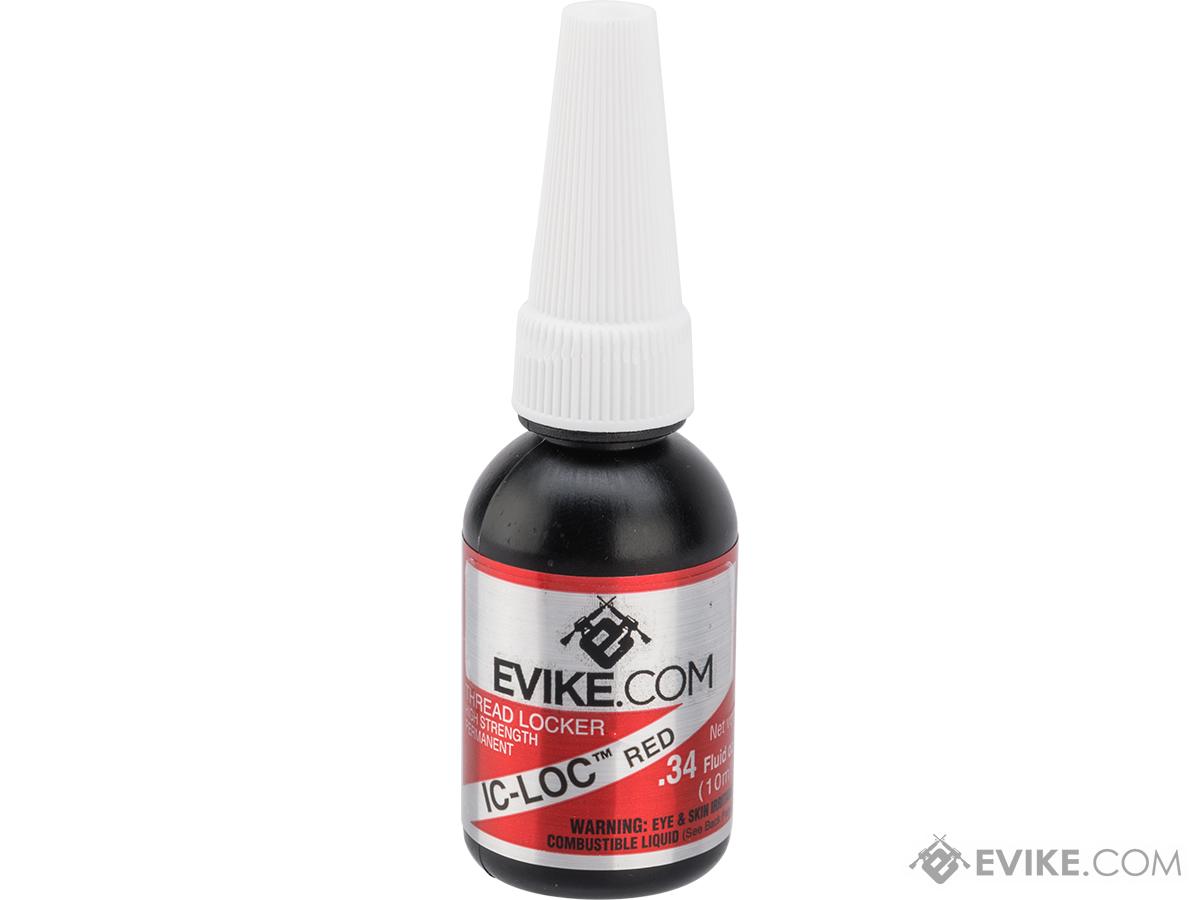Evike.com IC-Loc High Strength Permanent Red Thread Locker (Size: 10 ml ...