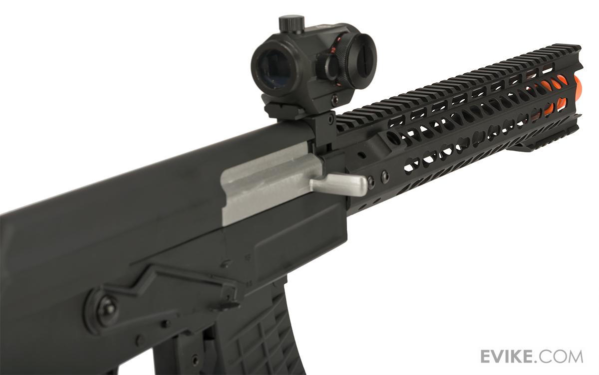 Evike Custom "AK Hybrid" Full Metal AK47 Airsoft AEG with 12.5" MOTS ...