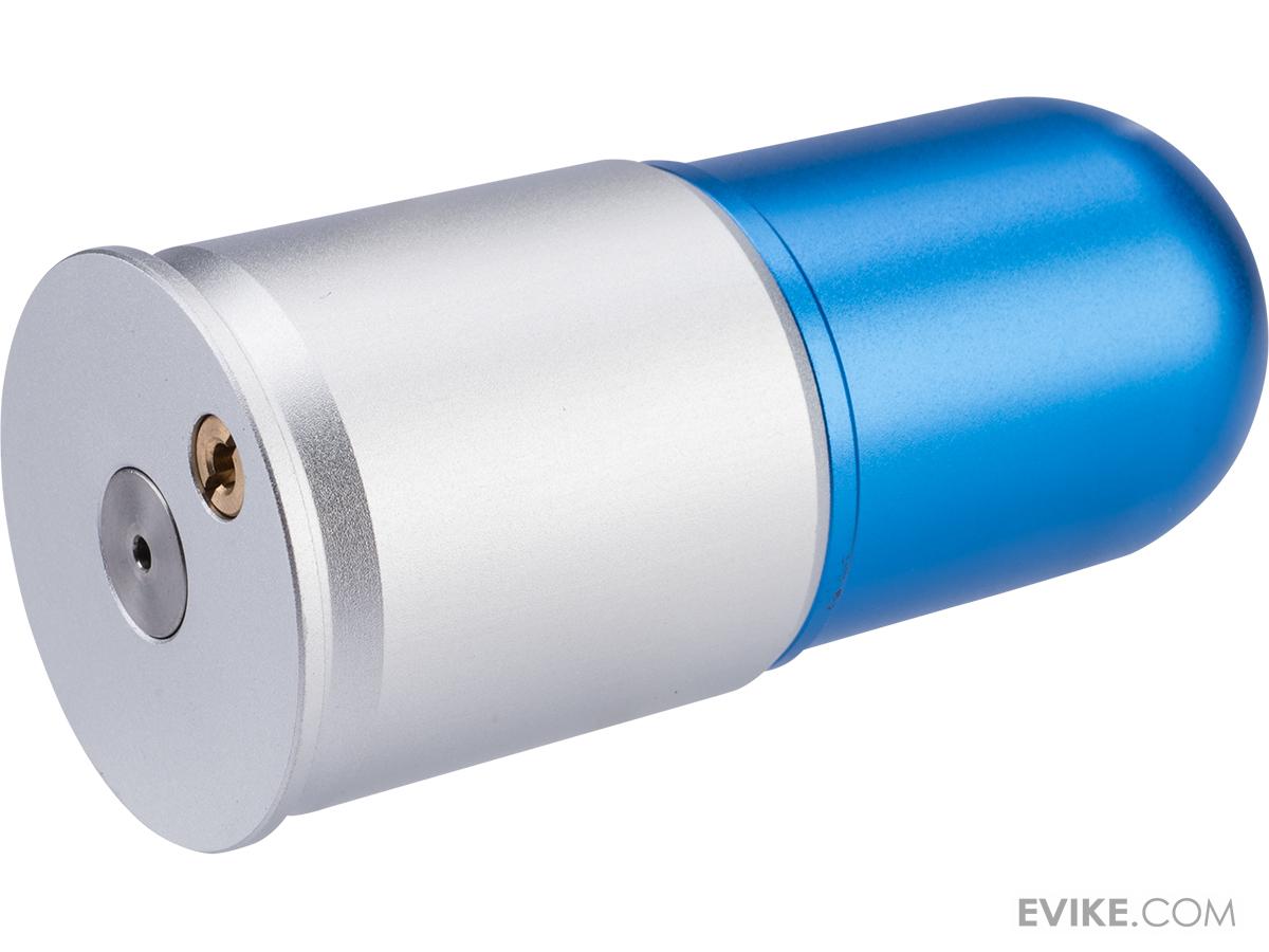 Evike.com CNC Aluminum Airsoft 40mm Gas Grenade Shell (Model: 50rd ...