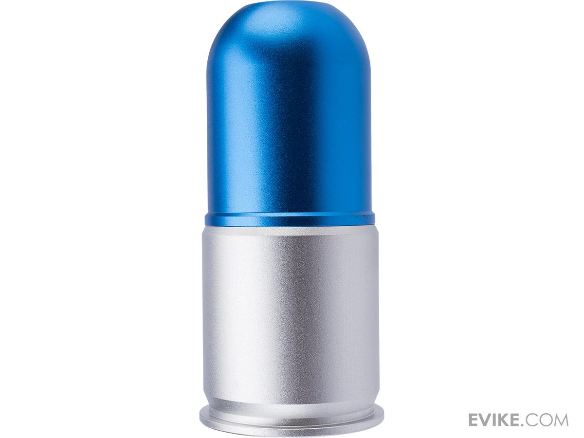 Evike.com CNC Aluminum Airsoft 40mm Gas Grenade Shell (Model: 50rd ...