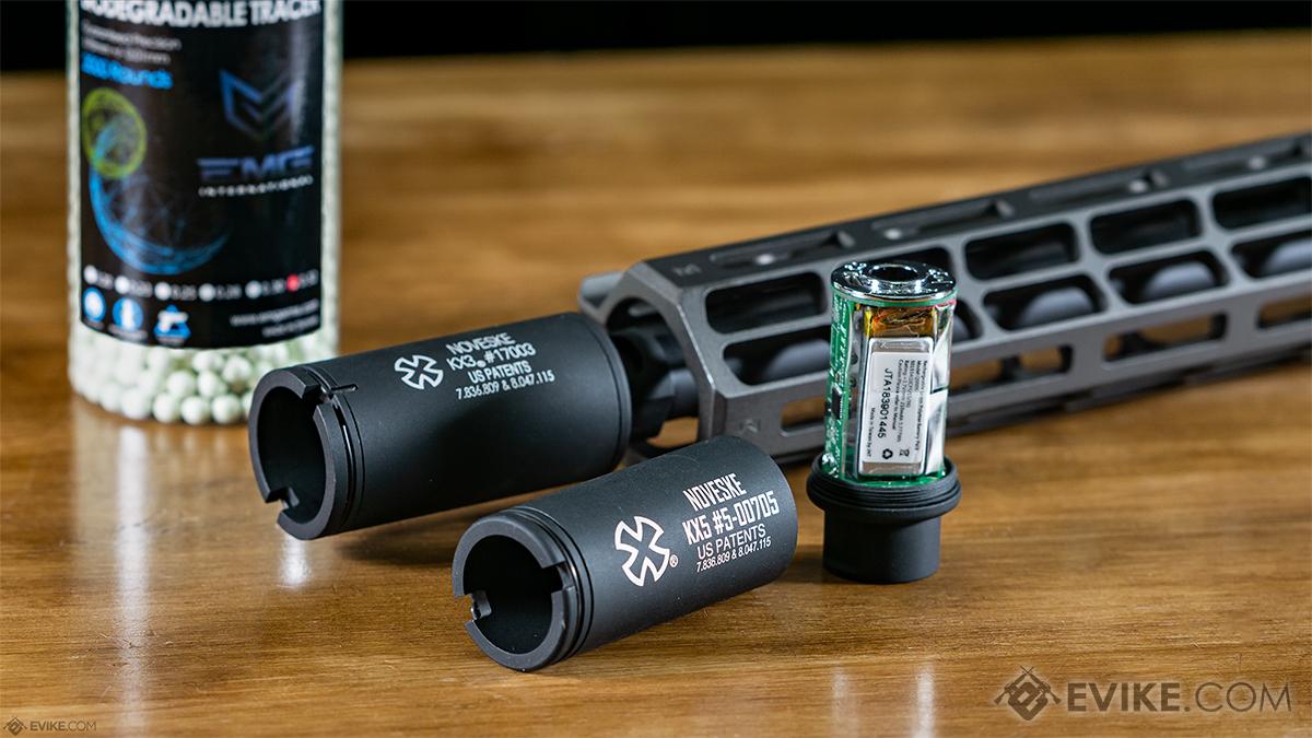 EMG Noveske Flash Hider w/ Built-In Nano Compact Rechargeable Tracer ...