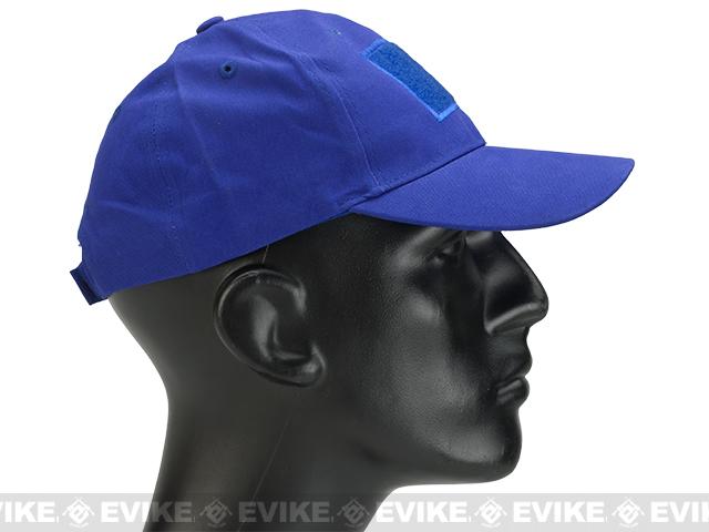 Evike.com Mil-Spec Patch Ready Tactical Ball Cap (Color: Blue / Type 2 ...