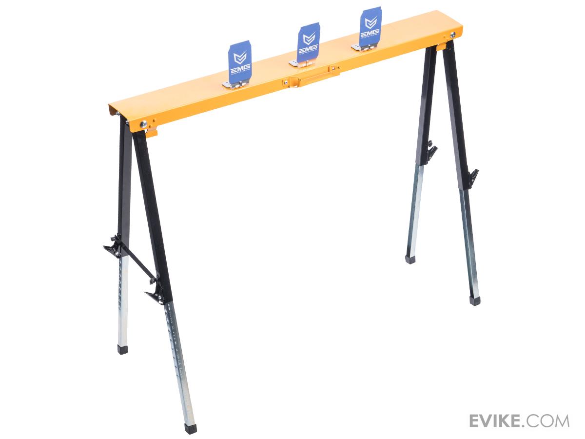 Evike.com Field Deployable Folding Adjustable Bench / Table Set Of 2 ...