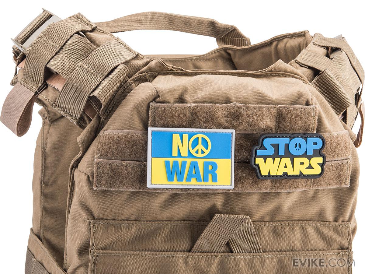 Evike.com Anti War PVC Morale Patch Set, Tactical Gear/Apparel, Patches