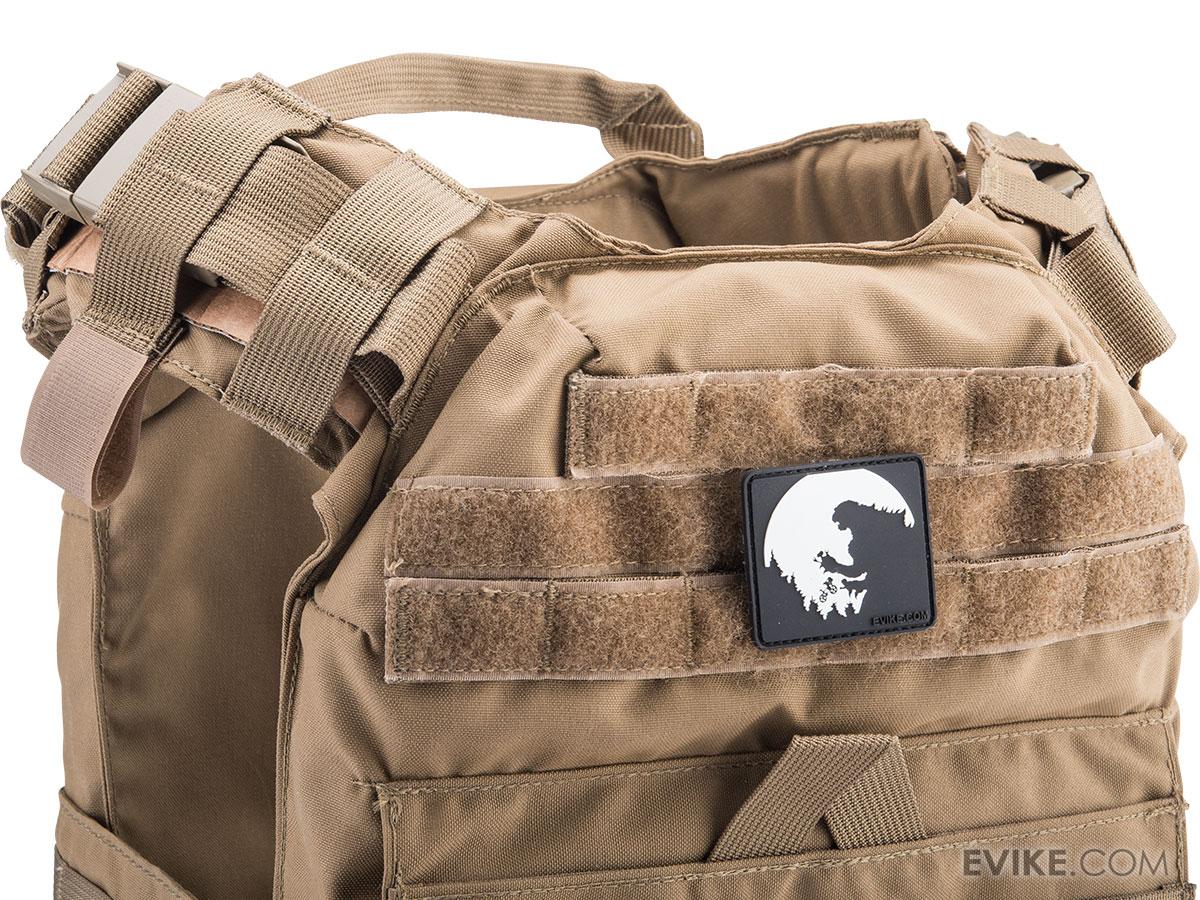 Evike.com "Godzilla Moon" PVC Morale Patch, Tactical Gear/Apparel, Patches