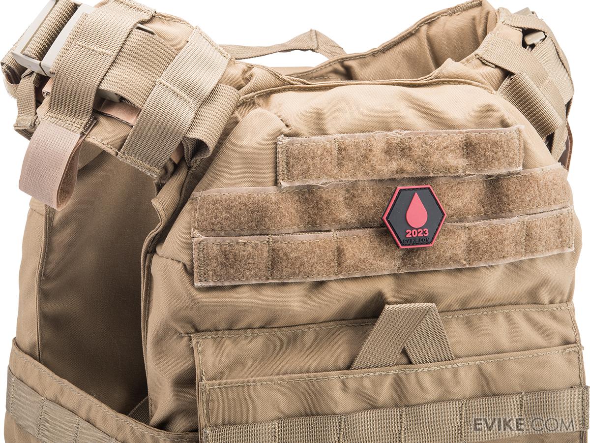 Evike.com "Operator Profile PVC Hex Patch" (Model: Bad Blood 2023), Tactical Gear/Apparel, Patches