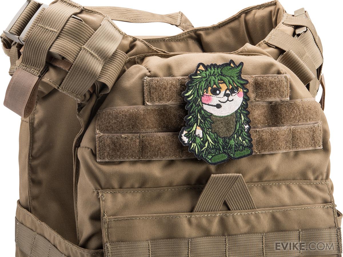 Evike.com "Tacti-DOGE" Hook & Loop Morale Patch (Model: Ghillie Doge ...