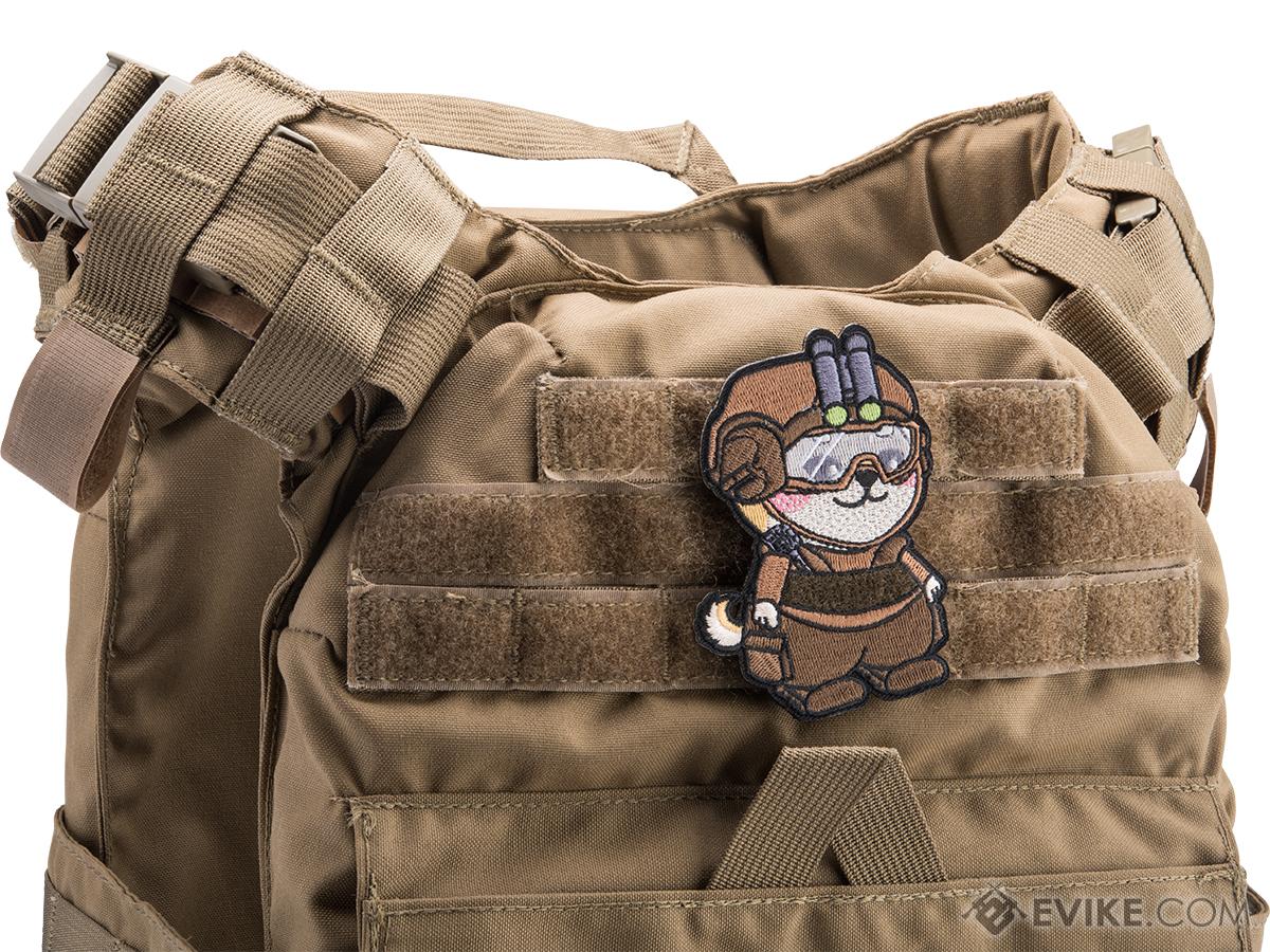 Evike.com "The DOGE" Hook & Loop Morale Patch (Model: Soldiers / Doggo Goggles), Evike Stuff, e ...