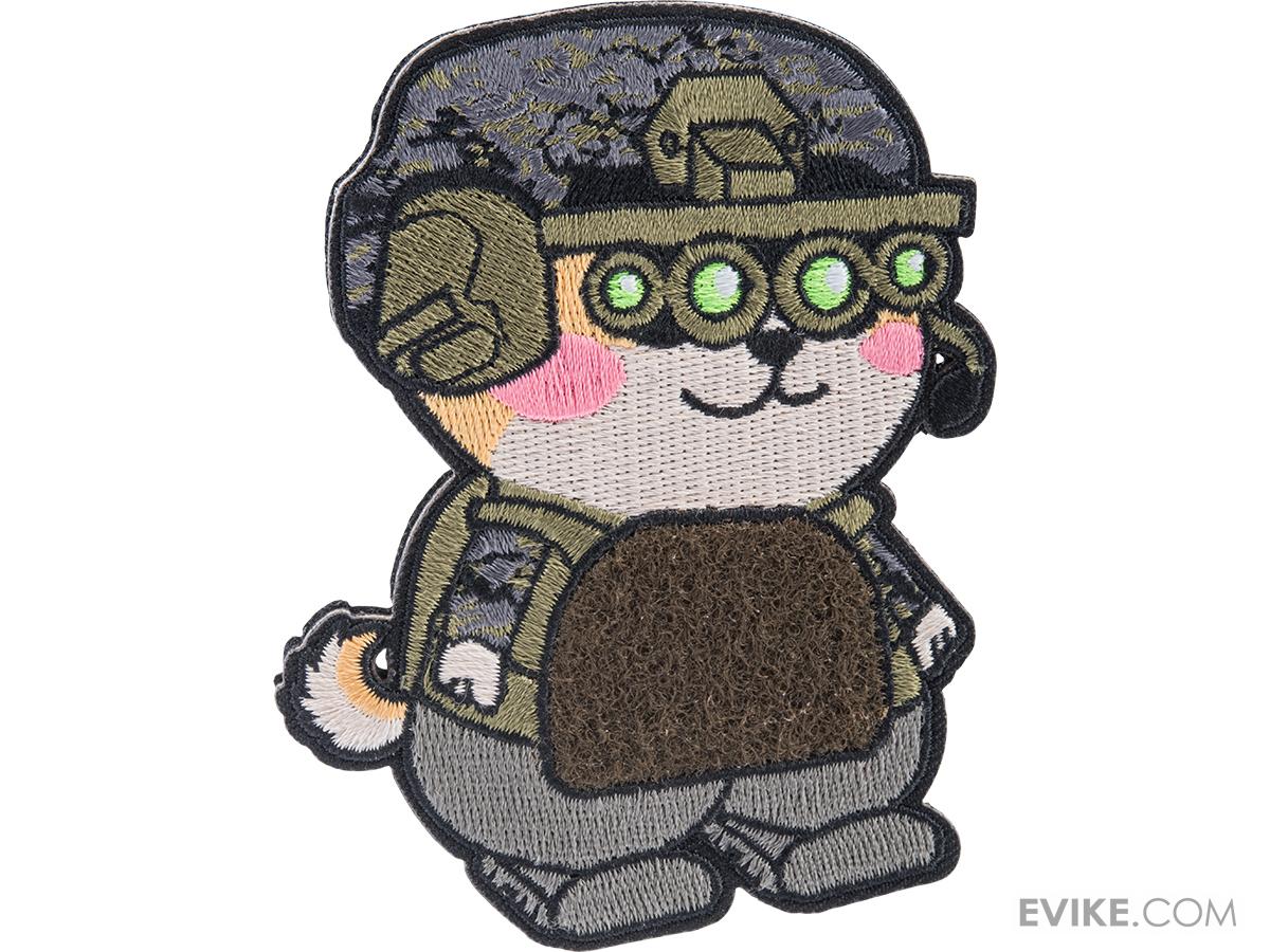 Evike.com "Tacti-DOGE" Hook & Loop Morale Patch (Model: Quad Shibe), Evike Stuff, e-SWAGG