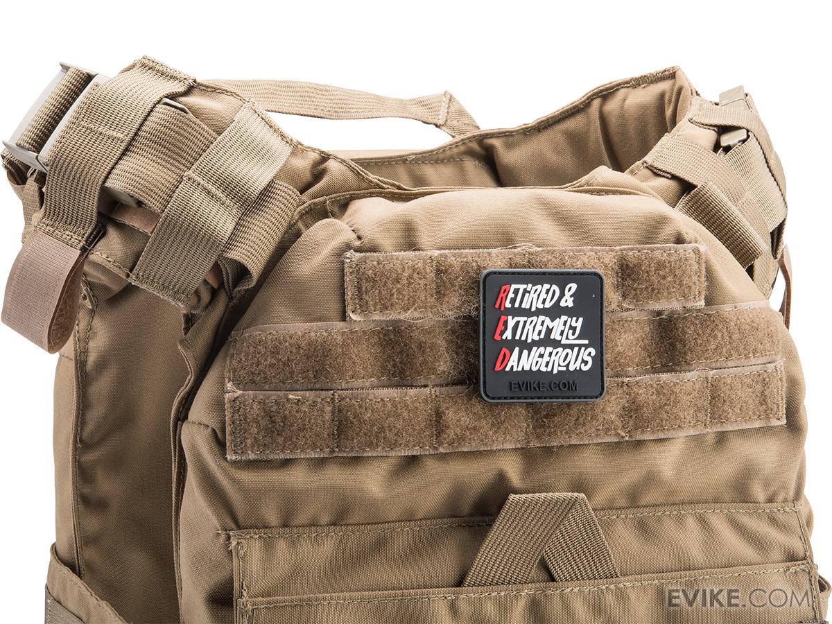 Evike.com "R.E.D" PVC Morale Patch, Tactical Gear/Apparel, Patches