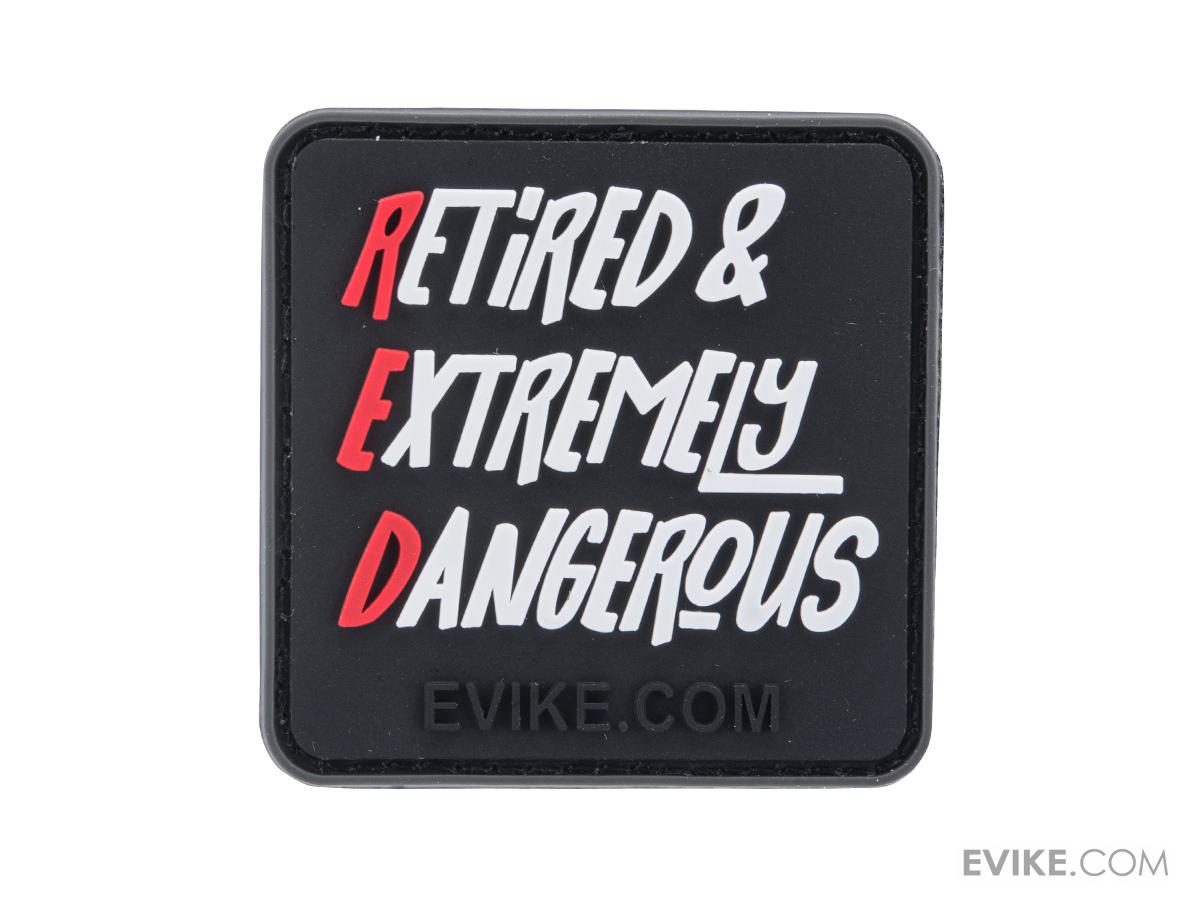Evike.com "R.E.D" PVC Morale Patch, Tactical Gear/Apparel, Patches
