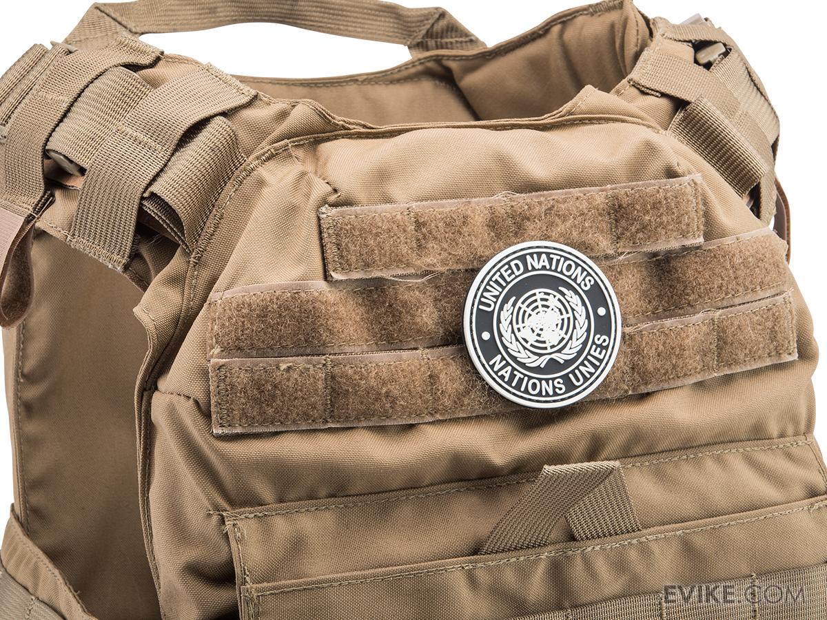 Evike.com "United Nations Logo" PVC Morale Patch, Tactical Gear/Apparel ...