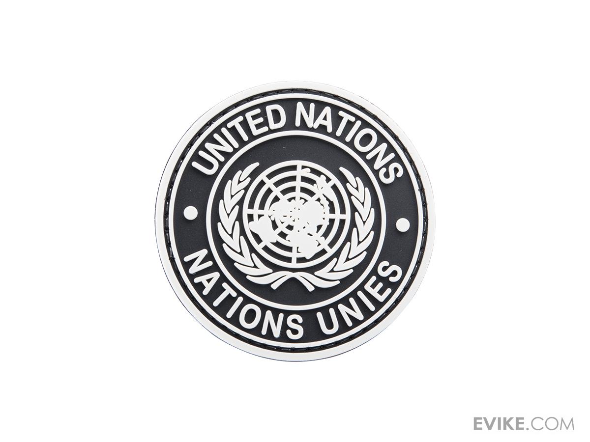 Evike.com "United Nations Logo" PVC Morale Patch, Tactical Gear/Apparel ...