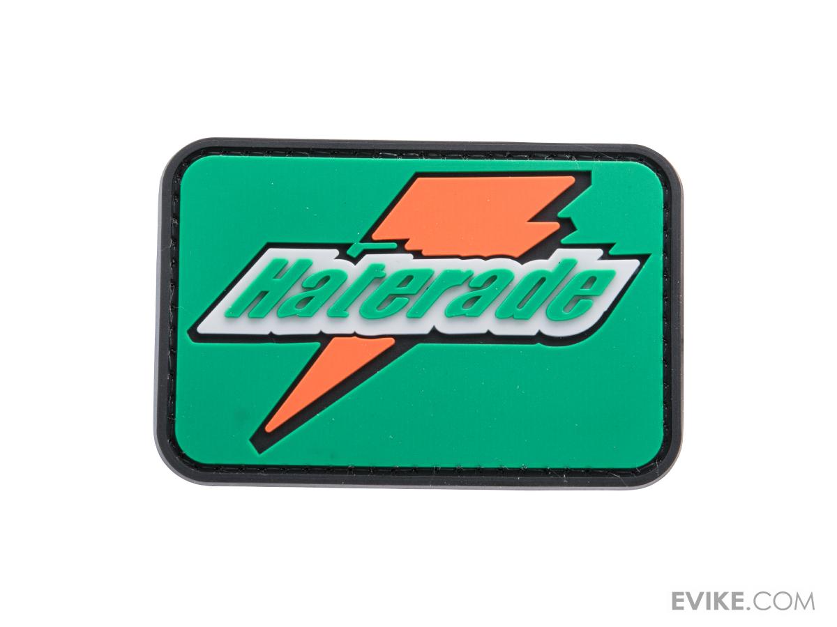 Evike.com "Haterade" PVC Morale Patch, Tactical Gear/Apparel, Patches