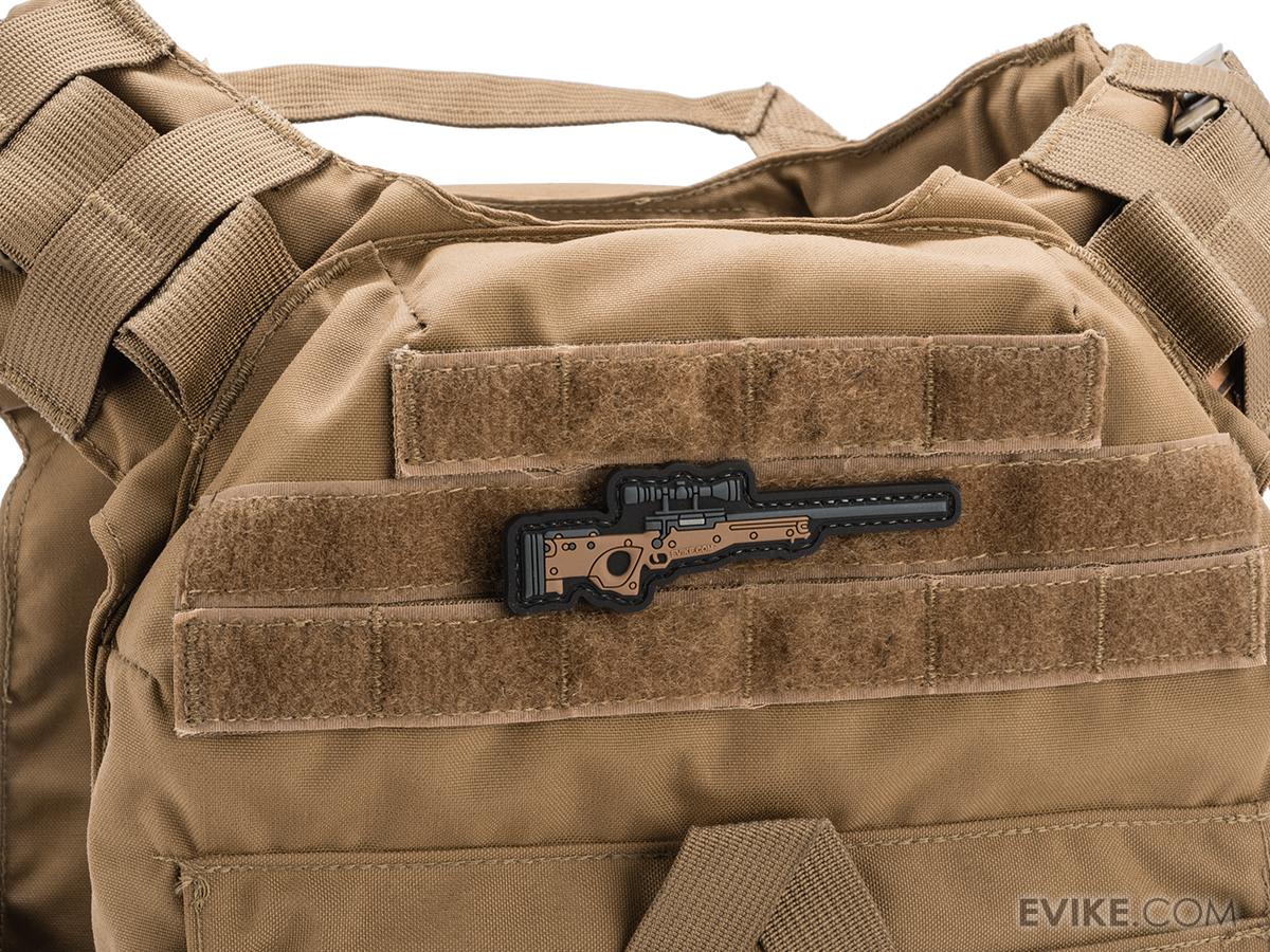 Evike.com Armory Collection PVC Morale Patch (Model: L96), Tactical ...