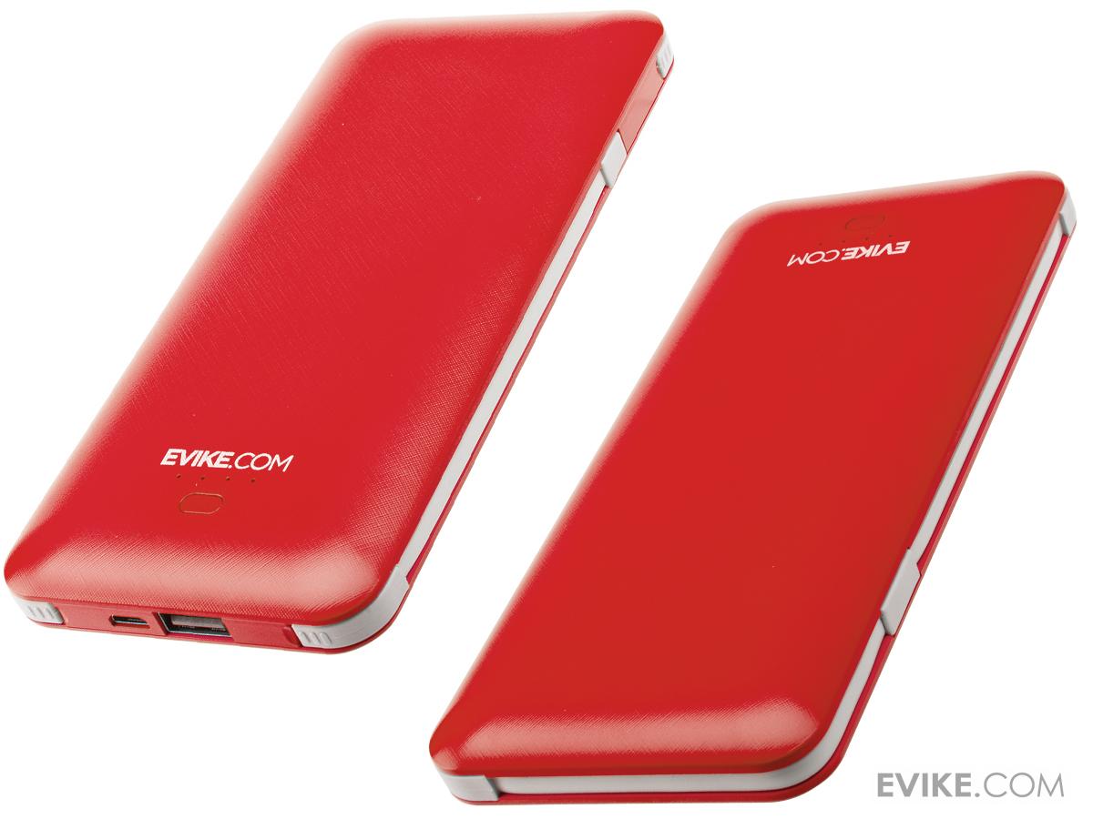 Evike.com 10000mAh 3-in-1 Power Bank for Smart Phones (Color: Red ...
