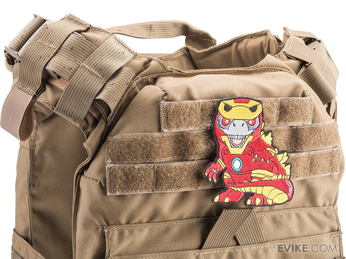 Godzilla Evike.com "Kaiju" Series Embroidered Morale Patch (Style: Iron Kaiju), Tactical Gear ...