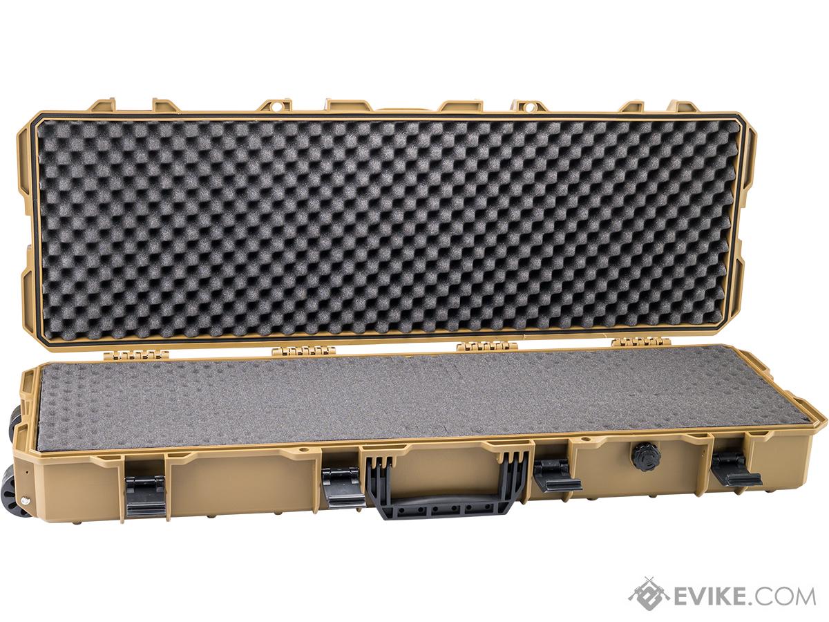 Evike.com Stackable Rolling Rifle Case w/ Customizable Grid Foam (Model ...