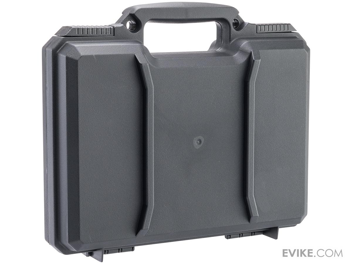 Evike.com Stackable Pistol Case w/ Padded Foam Interior (Color: Black ...