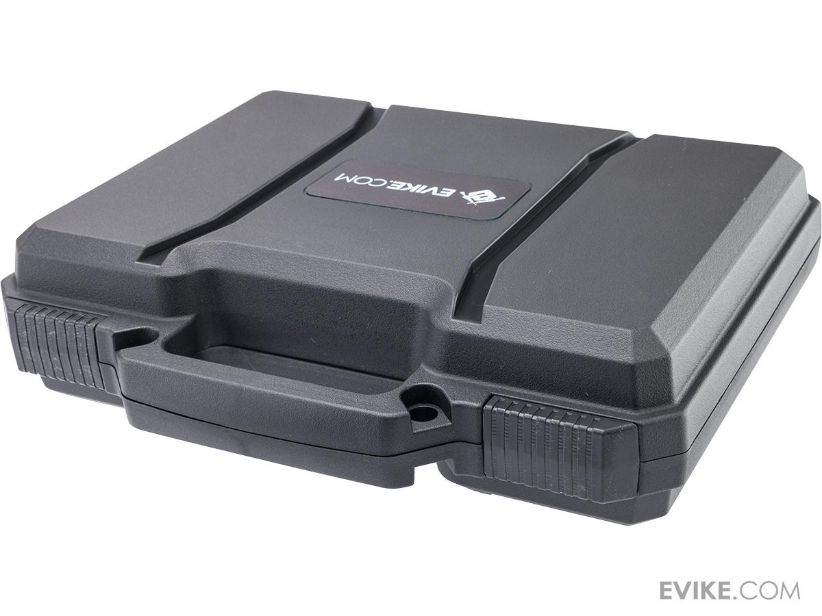 Evike.com Stackable Pistol Case w/ Padded Foam Interior (Color: Black ...