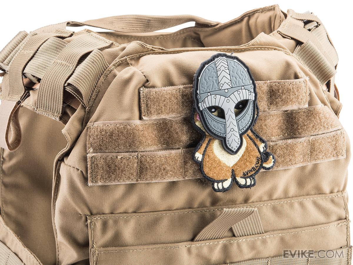 Evike.com Viking Shield PVC Morale Patch (Style: Warrior), Tactical Gear/Apparel, Patches