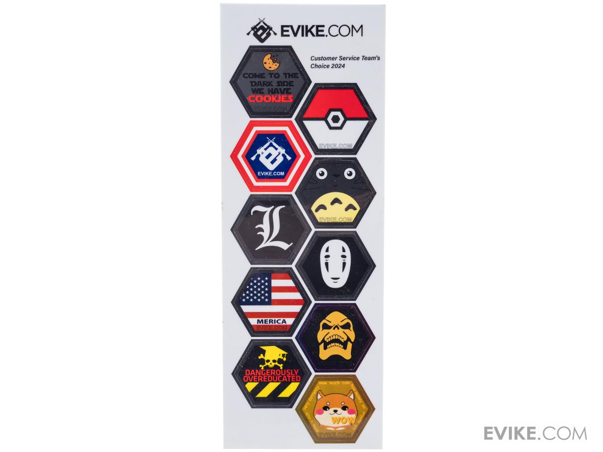 Evike.com "Operator Profile" Vinyl Hex Decals (Style: Customer Service ...
