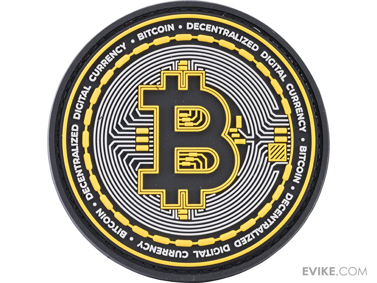 Evike.com 3D Cryptocurrency PVC Morale Patch (Color: Bitcoin / Black ...