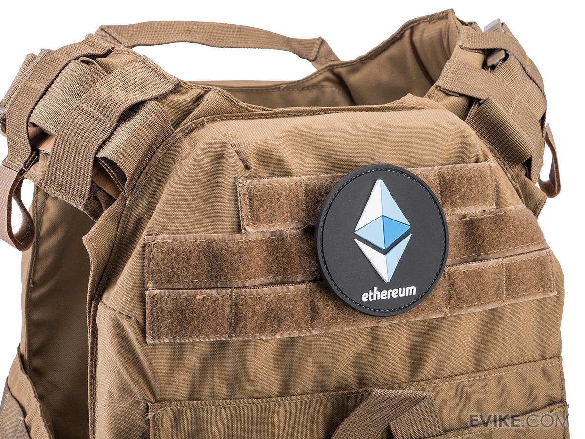 Evike.com 3D Cryptocurrency PVC Morale Patch (Color: Ethereum / Black ...